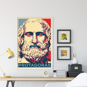 Protagoras (philosopher) Art Print - Poster Photo Gift Wall Decor ...