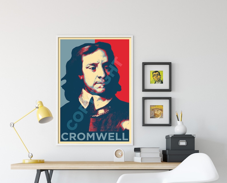 Oliver Cromwell Original Art Print Photo Poster Gift Home - Etsy