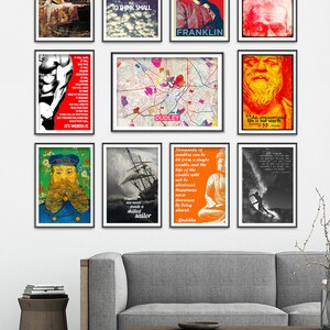 Dudley Map - Original Art Print - City Street Map of Dudley, England ...