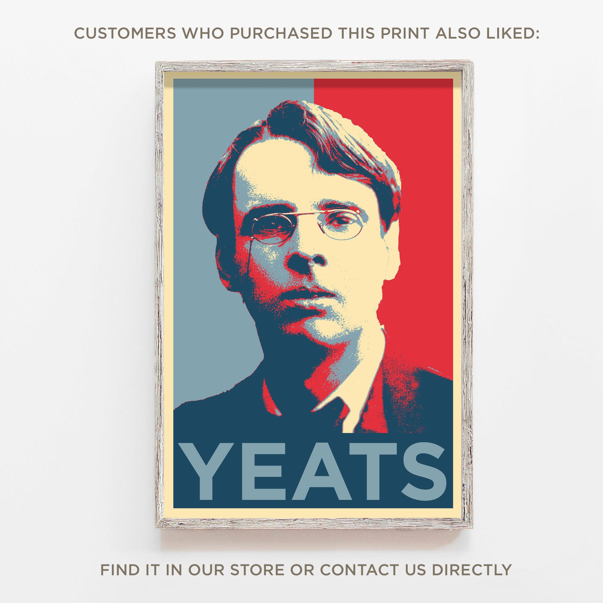 James Joyce Original Art Print Photo Poster Gift Hope | Etsy