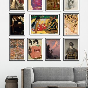 Paul Gauguin Parau Api. What News 1892 Painting Photo Poster Print Art ...