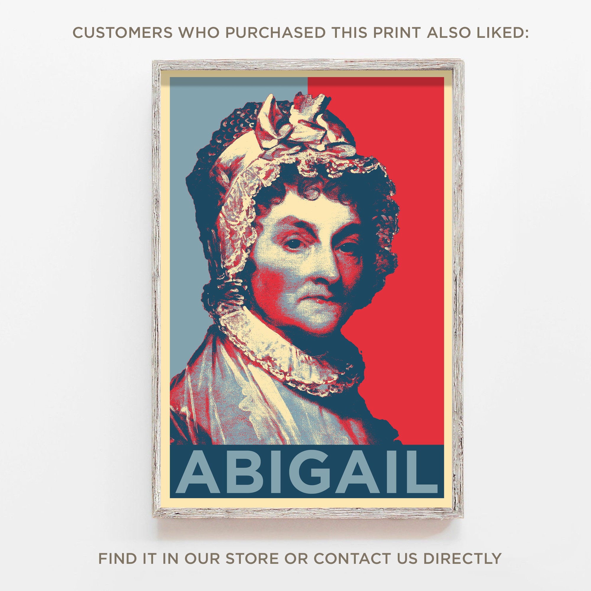 John Adams Original Art Print Photo Poster Gift Wall Decor - Etsy UK