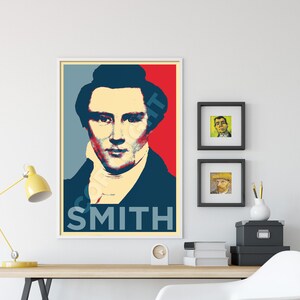 Joseph Smith Original Art Print - Photo Poster Gift Wall Home Decor ...