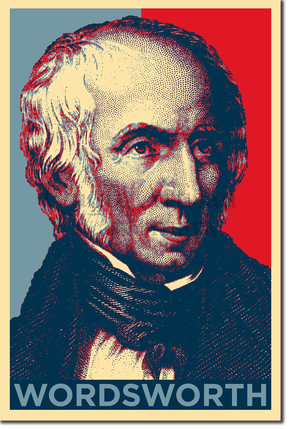William Wordsworth Original Art Print - Photo Poster Gift - Etsy UK