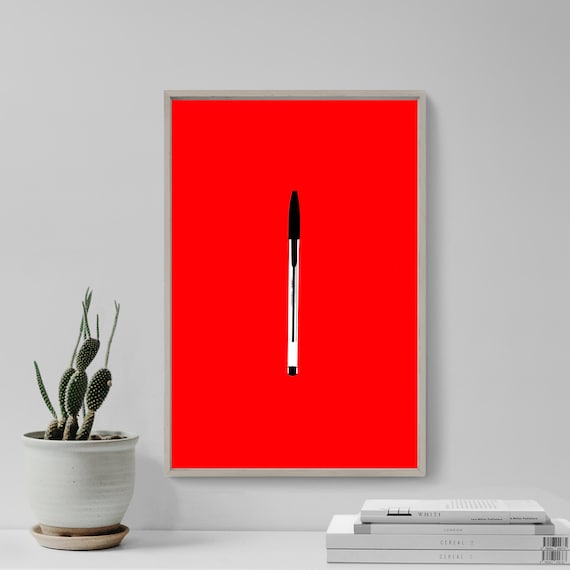 The Iconic Object Series: biro Original Art - Etsy