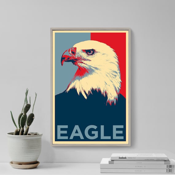 Eagle Original Art Print Photo Poster Gift Wall Home Decor | Etsy