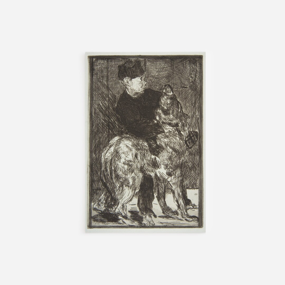Edouard Manet Boy and Dog 1862 Art Print Poster Painting Museum Quality ...