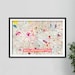 Wolverhampton Map Original Art Print City Street Map of - Etsy