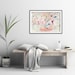 Warrington Map - Original Art Print (rainbow) - City Street Map of ...