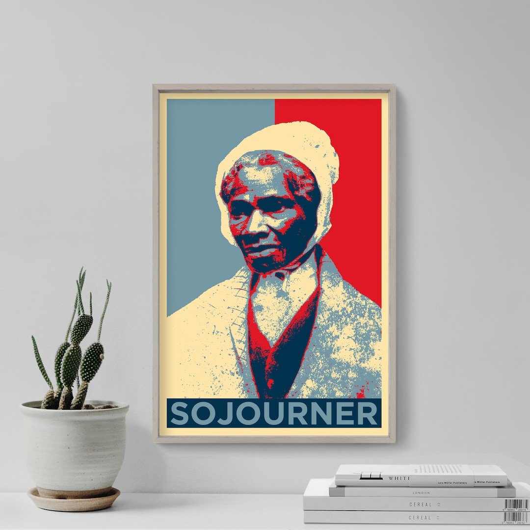 Sojourner Truth Original Art Print - American Abolitionist Poster ...