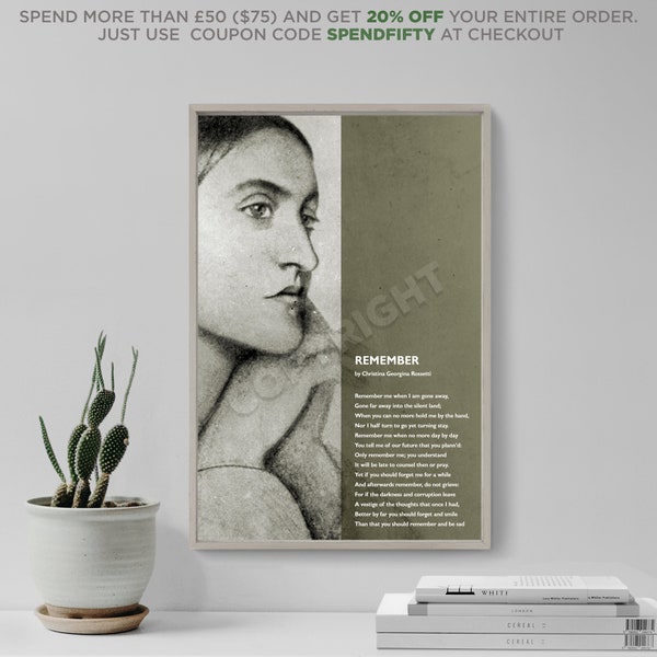 Remember Me Poem - Etsy