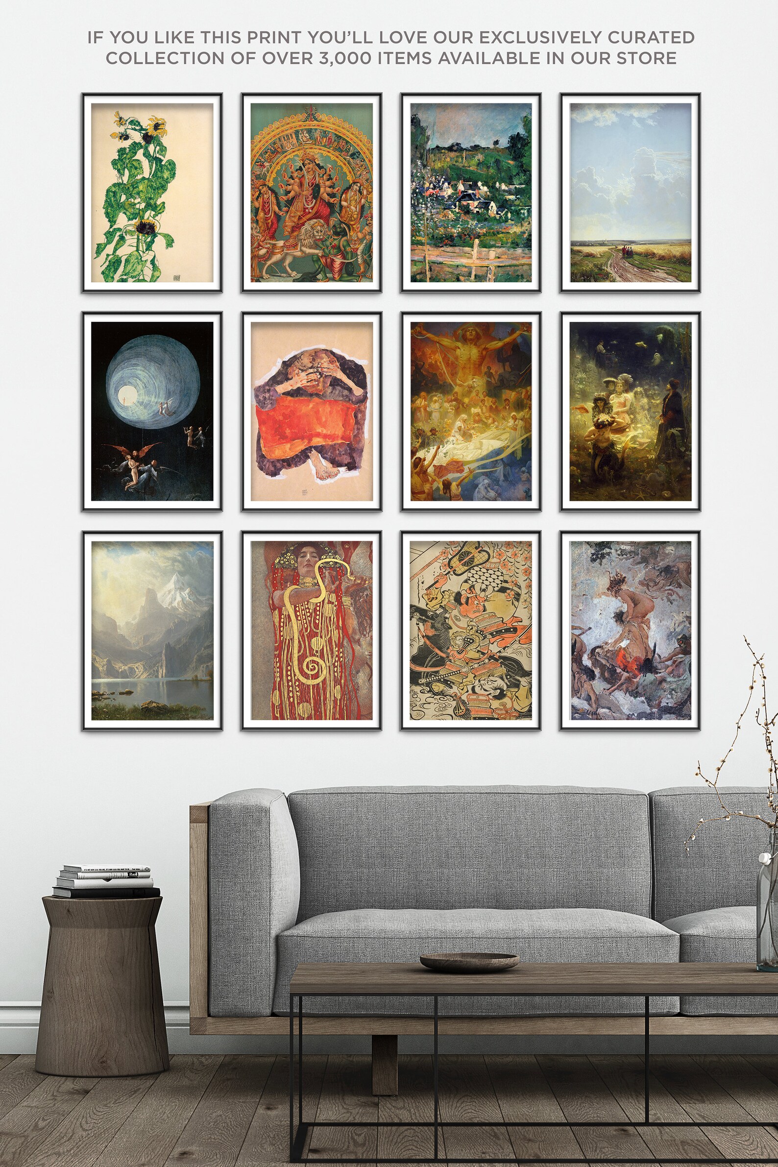 Egon Schiele - Sunflowers (1917) - Classic Painting Photo Poster Print ...