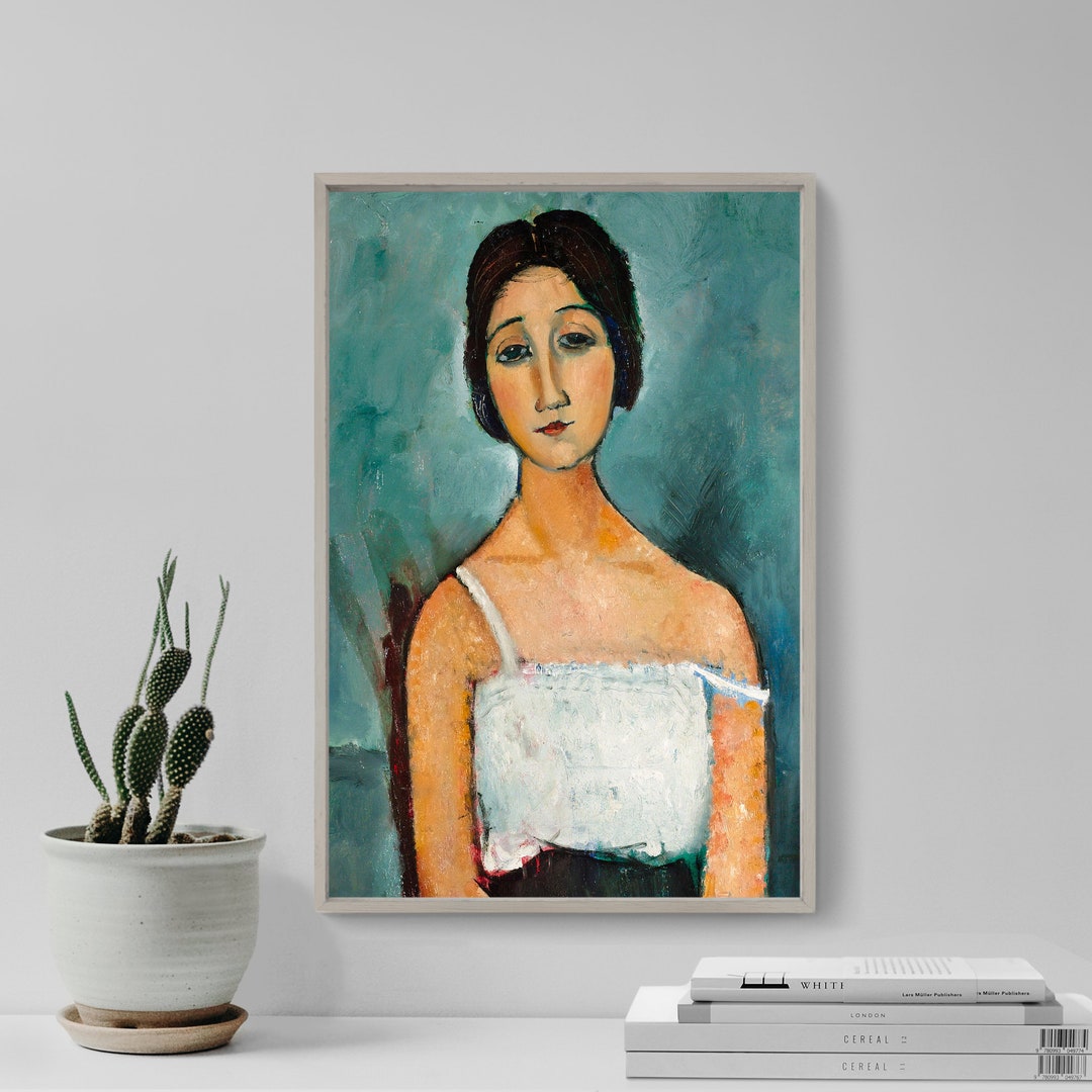 Amedeo Modigliani - Christina (1916) - Classic Painting Photo Poster ...