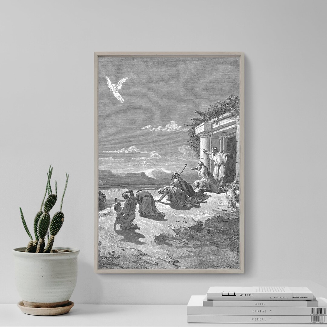 Gustave Dore - the Angel Raphael and the Family of Tobit (1866 ...