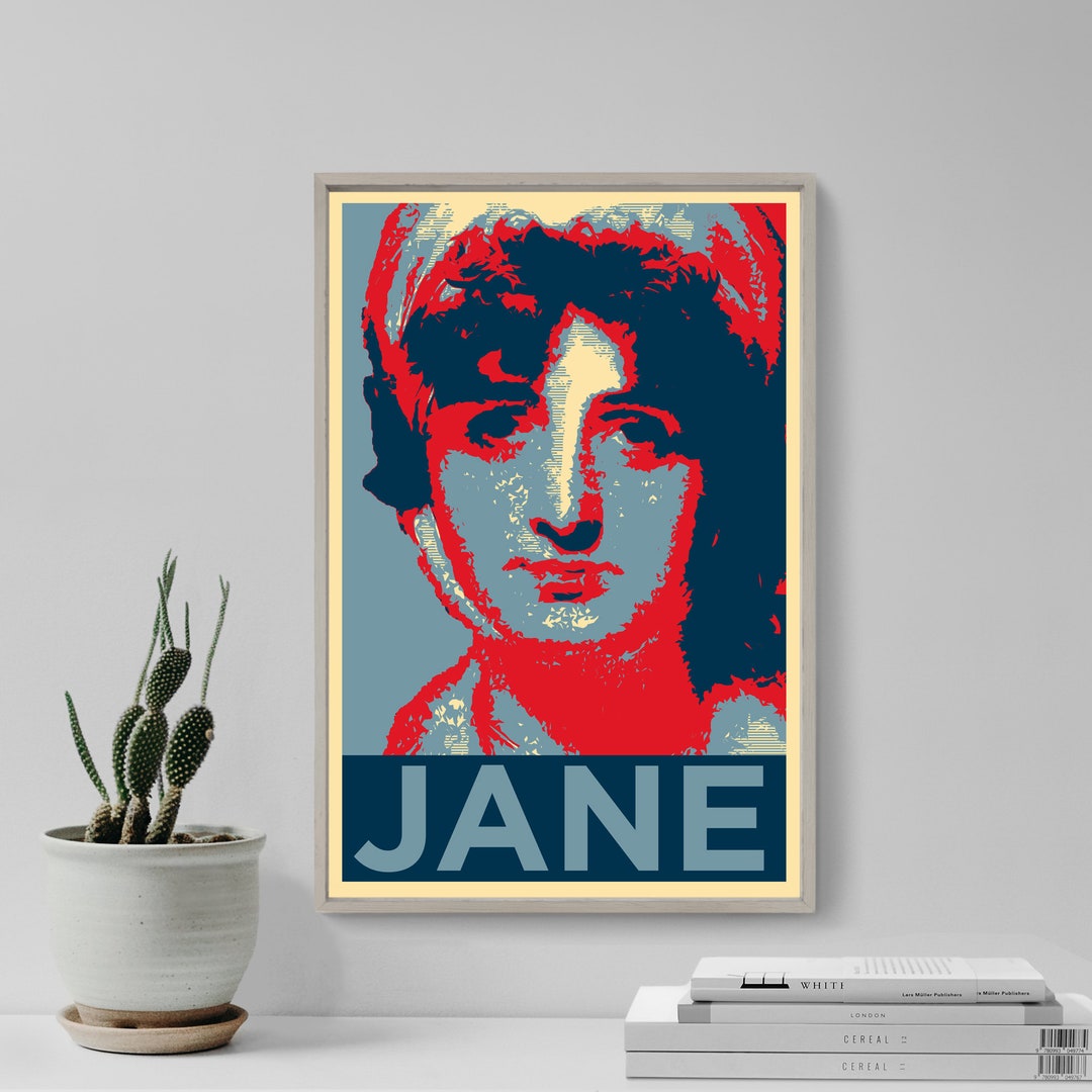 Jane Austen Original Art Print - Photo Poster Gift Home Wall Decor - Etsy