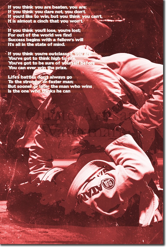Jiu Jitsu Inspirational Quotes Karate JiuJitsu Brazilian Motivational
