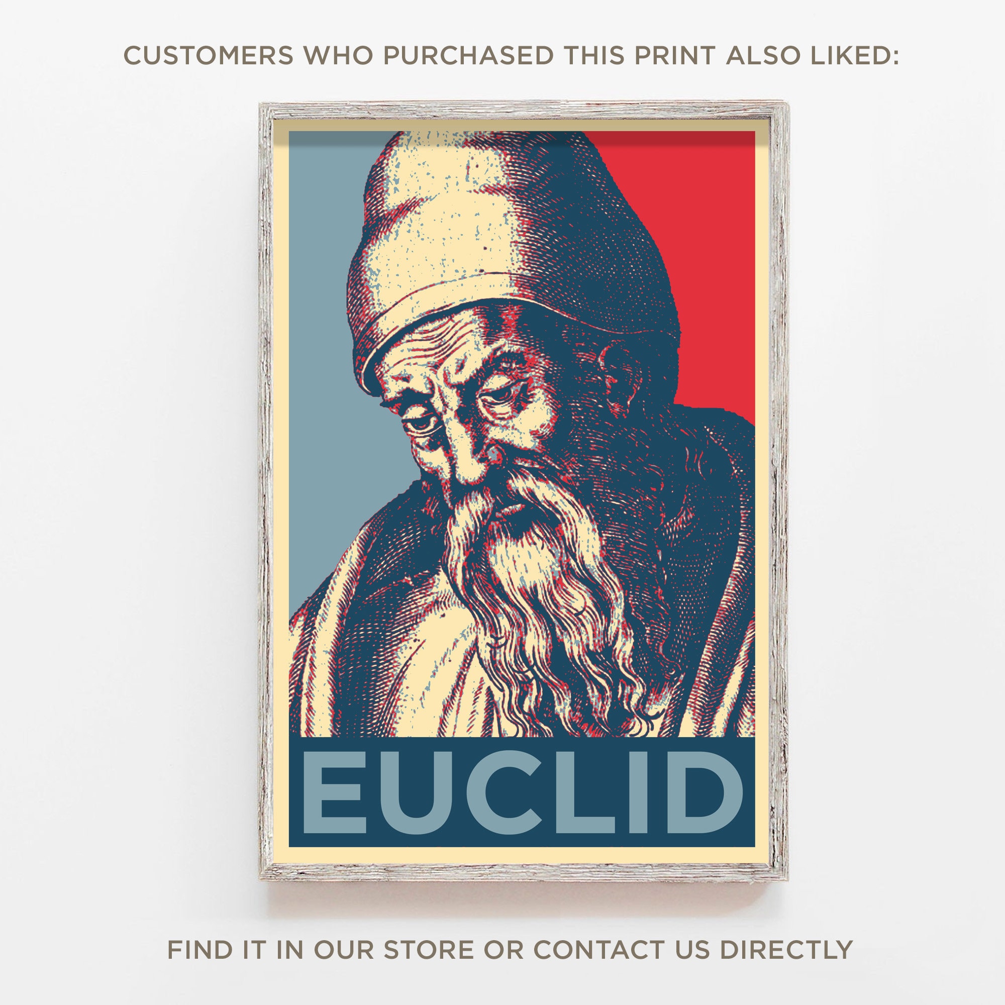 Leonhard Euler Art Print - Photo Poster Gift Wall Decor - Leonard Euler ...