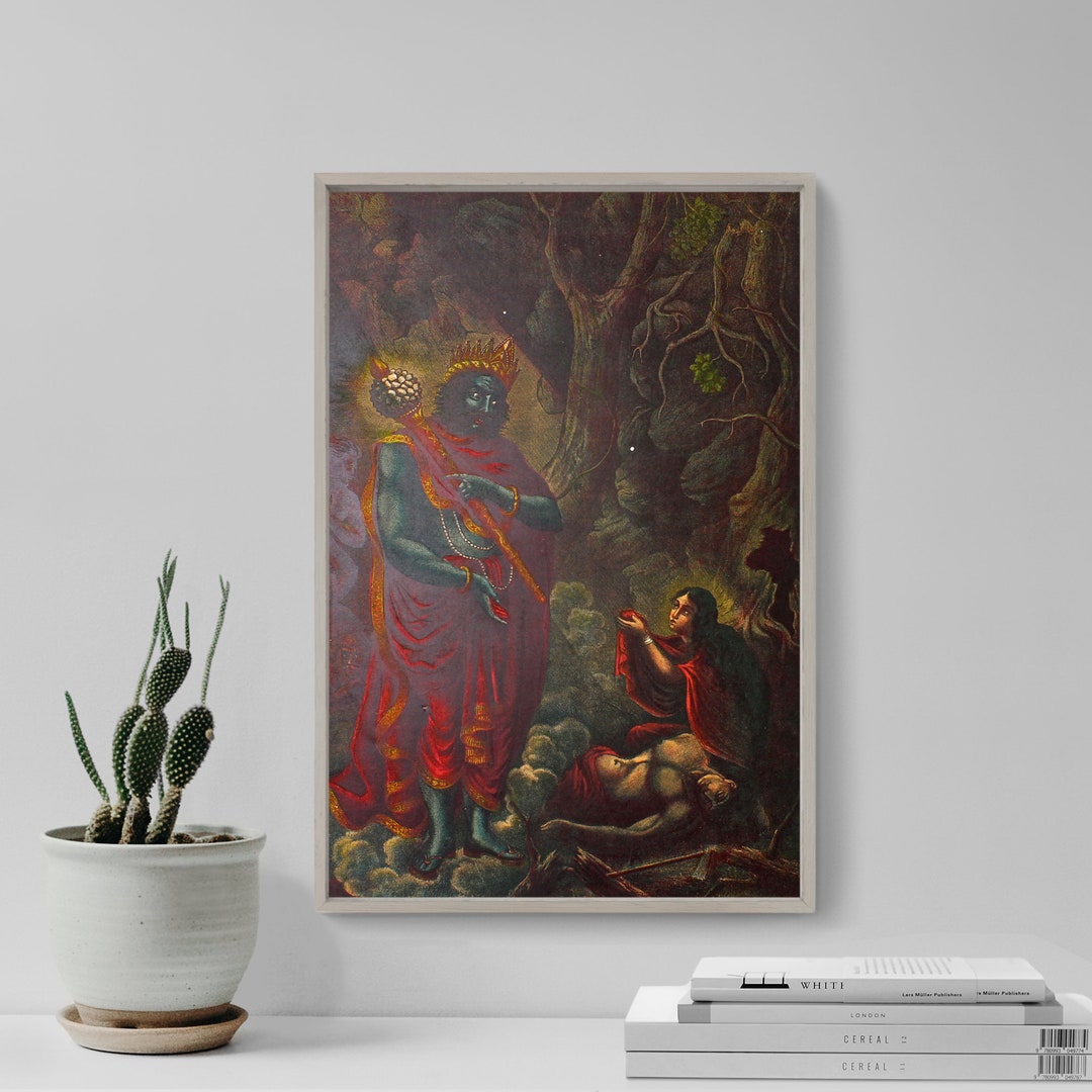 Savitri (1890) - Classic Painting Photo Poster Print Art Gift Home Wall ...