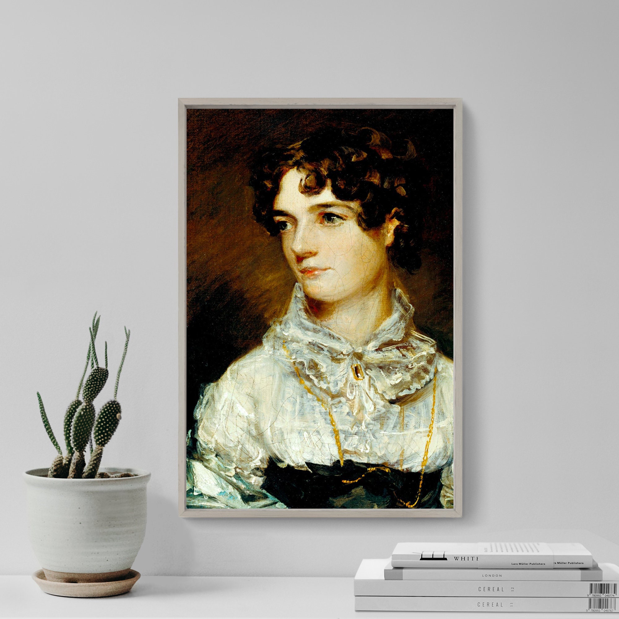 John Constable Portrait of Maria Bicknell 1816 | Etsy