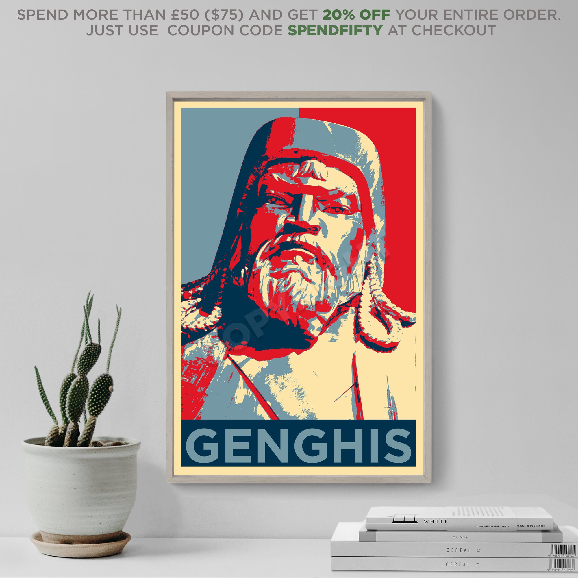 Genghis Khan Art