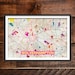 Wolverhampton Map Original Art Print City Street Map of - Etsy