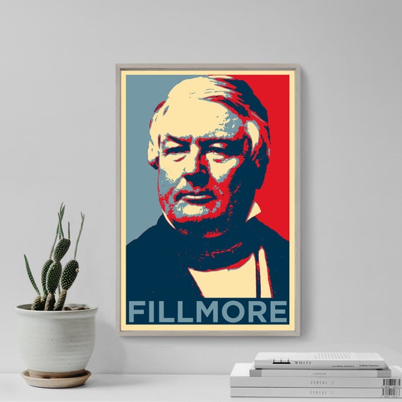 Millard Fillmore Original Art Print Photo Poster Gift Hope | Etsy