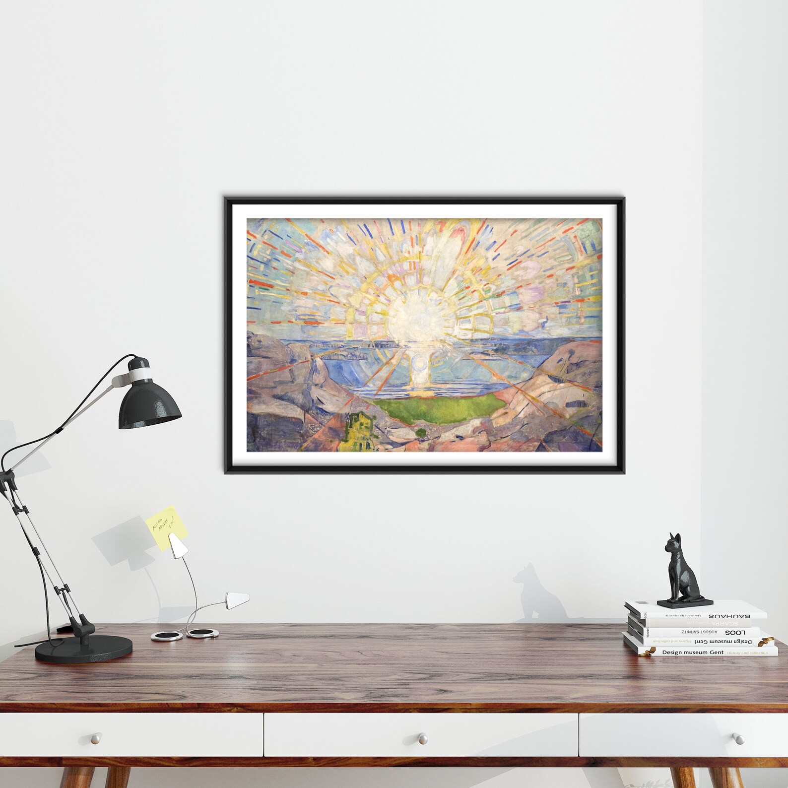 Edvard Munch - the Sun (1911) - Painting Photo Poster Print Art Museum ...