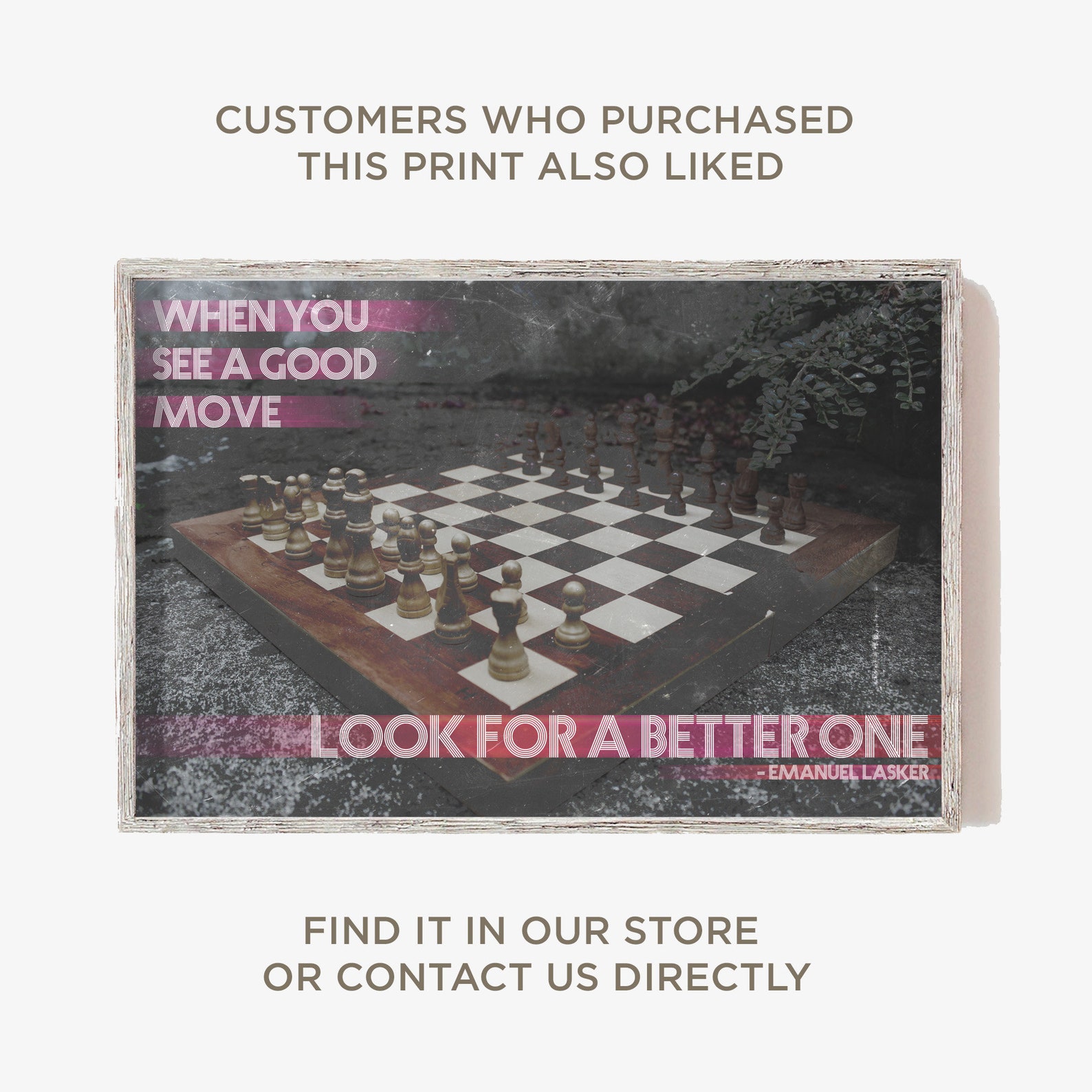 Chess Motivational Poster 05 who is the Happier - Etsy