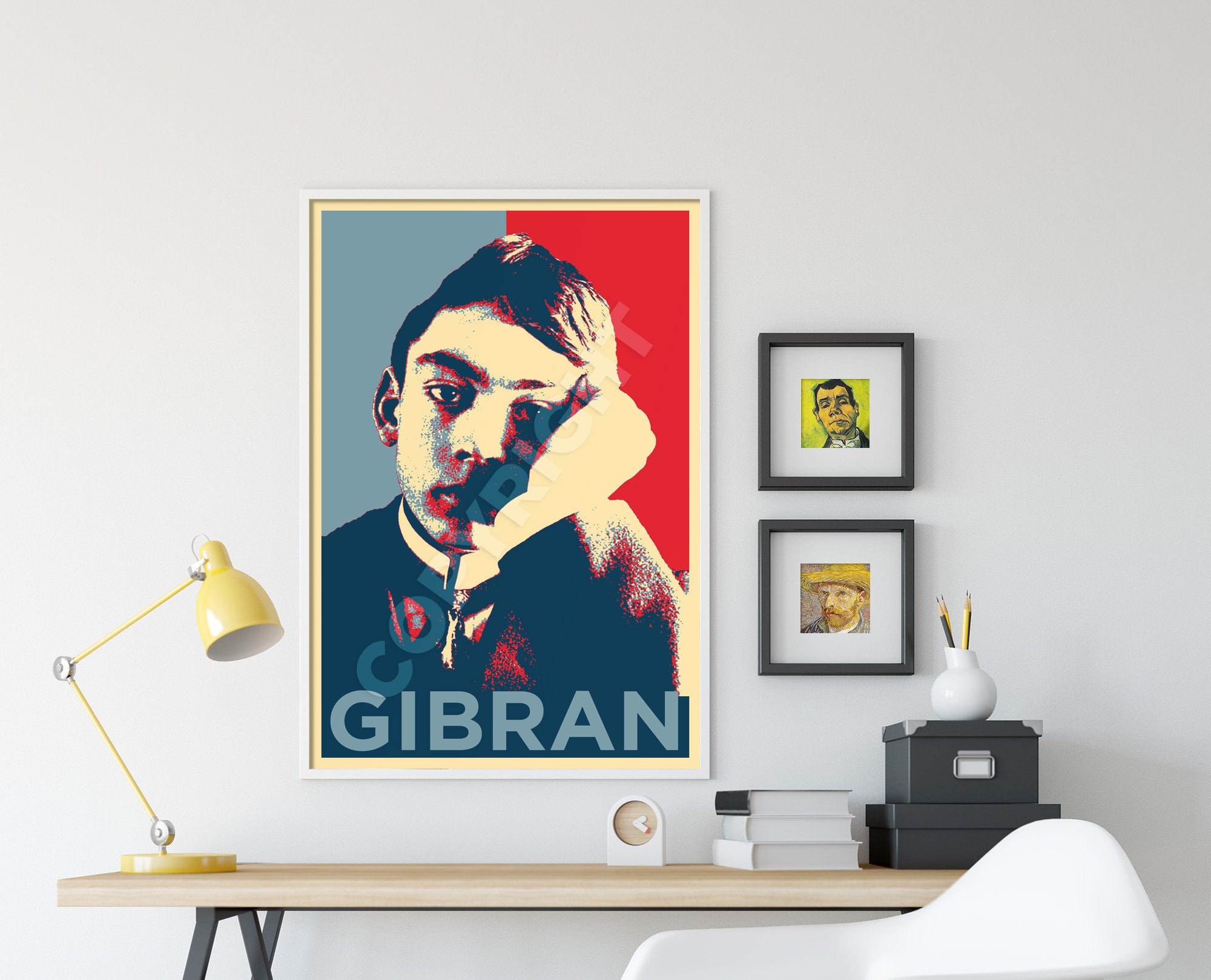 Kahlil Gibran Original Art Print Photo Poster Gift Wall Home | Etsy