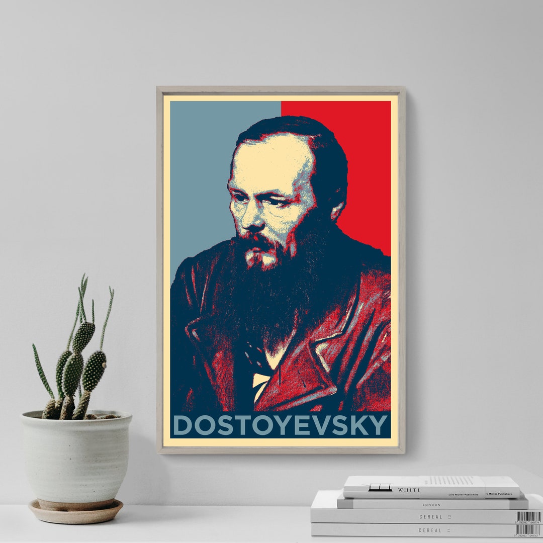 Fyodor Dostoyevsky Art Print Photo Poster Gift Wall Decor - Etsy