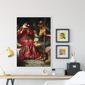 John William Waterhouse - Jason and Medea (1907) - Classic Painting ...