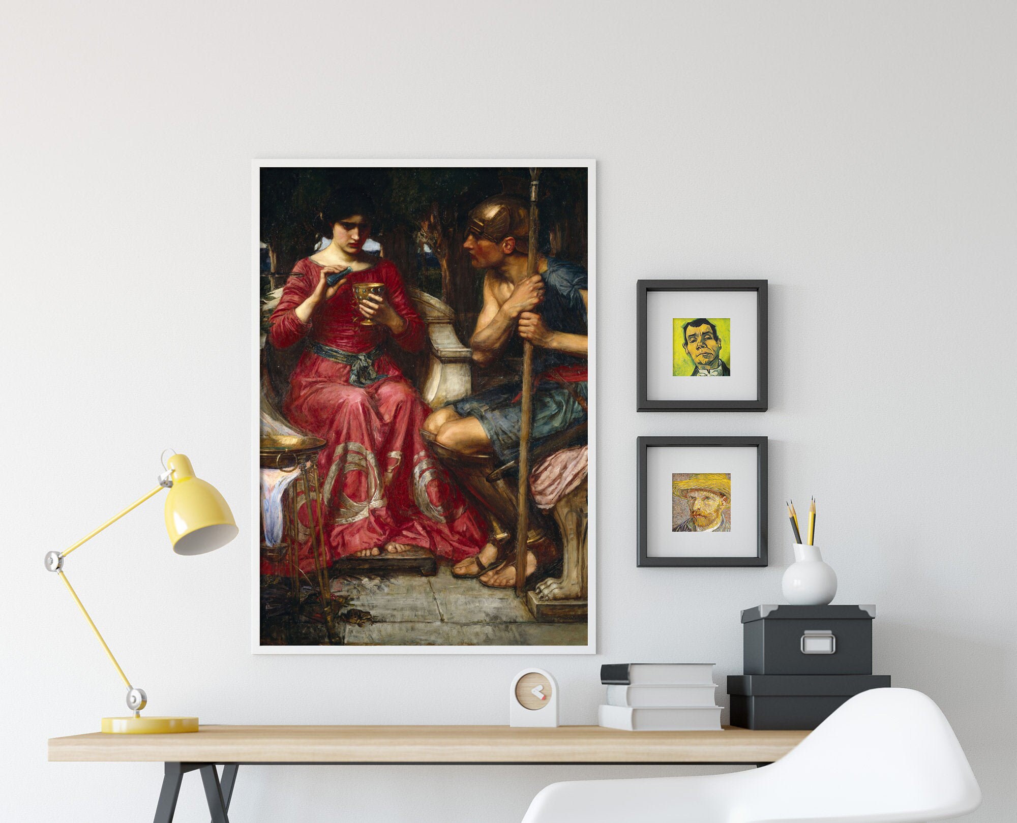 John William Waterhouse - Jason and Medea (1907) - Classic Painting ...