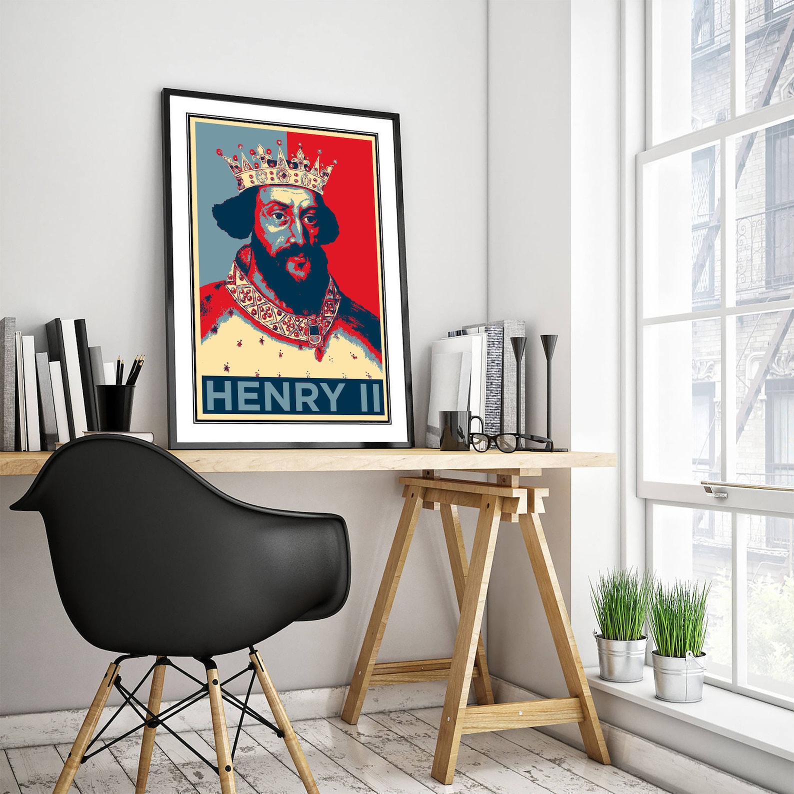 Henry II Original Art Print Photo Poster Gift Home Wall - Etsy UK