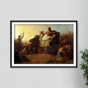 John Everett Millais - Pizarro Seizing the Inca of Peru (1846 ...
