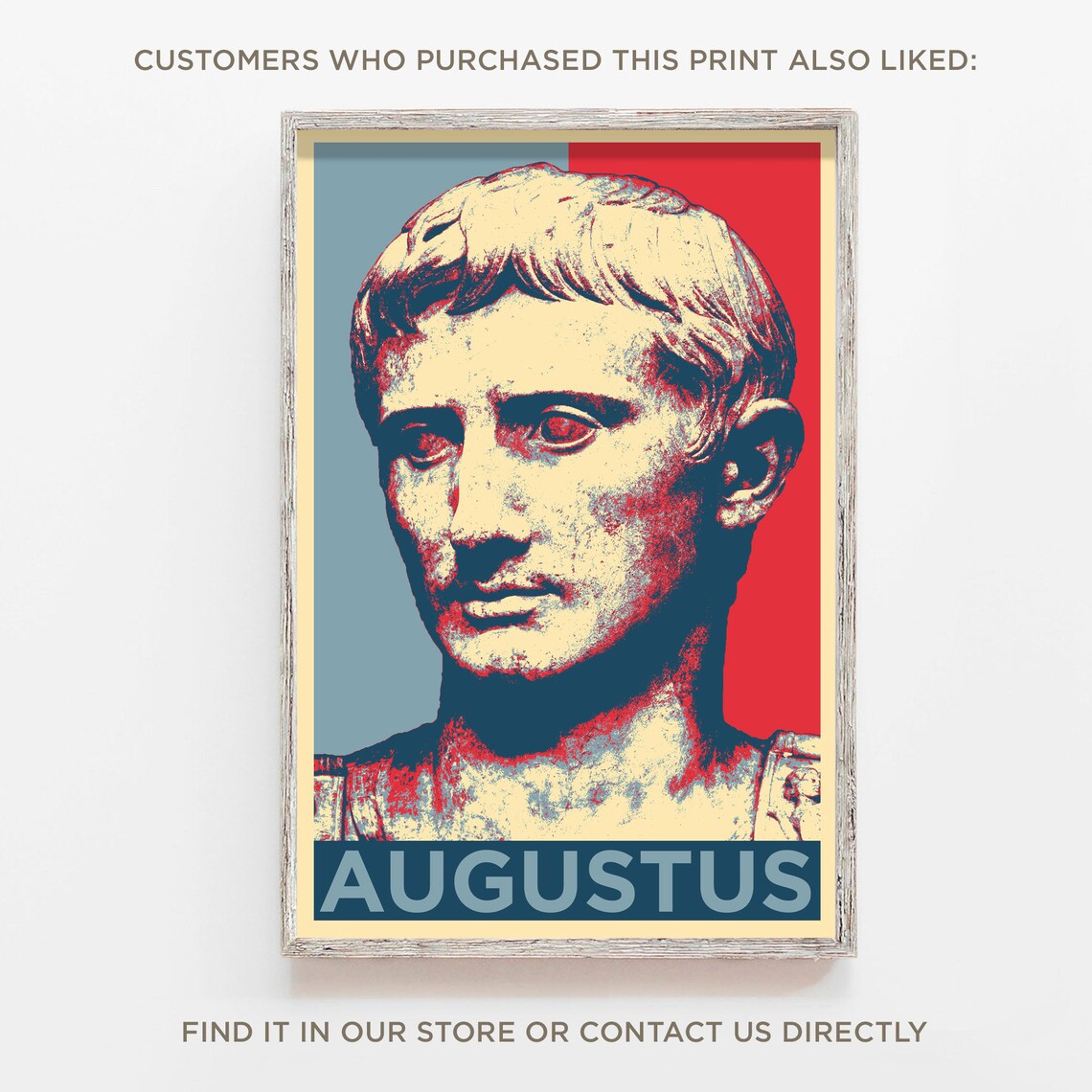 Epictetus Original Art Print - Stoicism Poster, Philosophy Giclee Home ...
