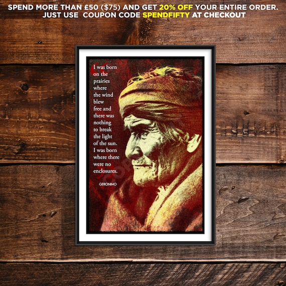 Native American Geronimo Quotes 100 Native American Quotes To Honor