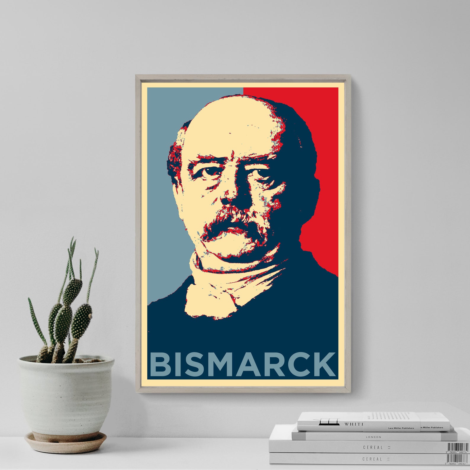 Otto Von Bismarck Original Art Print - Photo Poster Gift Home Wall ...