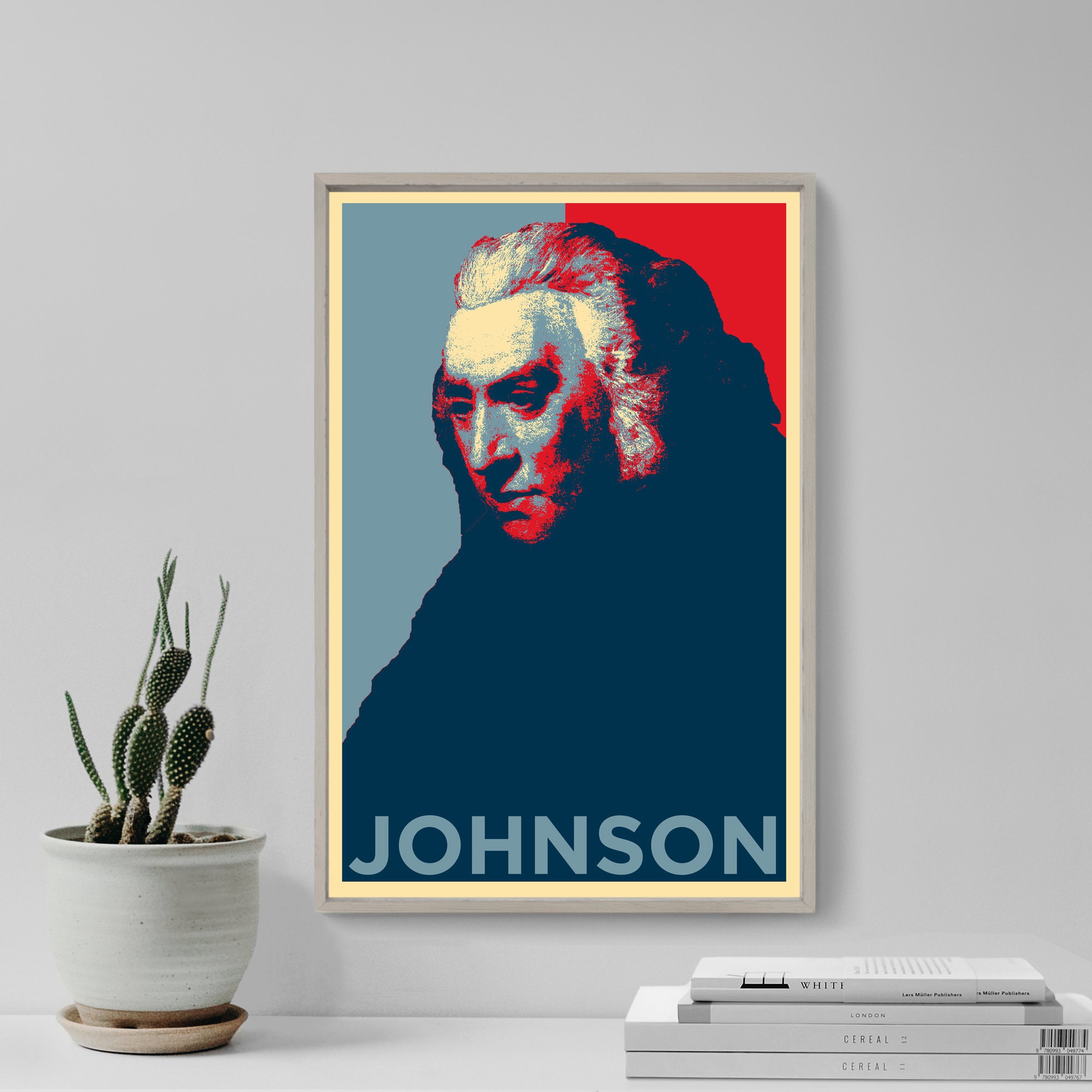 Samuel Johnson Original Art Print Photo Poster Gift Home - Etsy UK