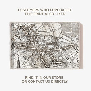 Coventry Map - Original Art Print - City Street Map of Coventry ...