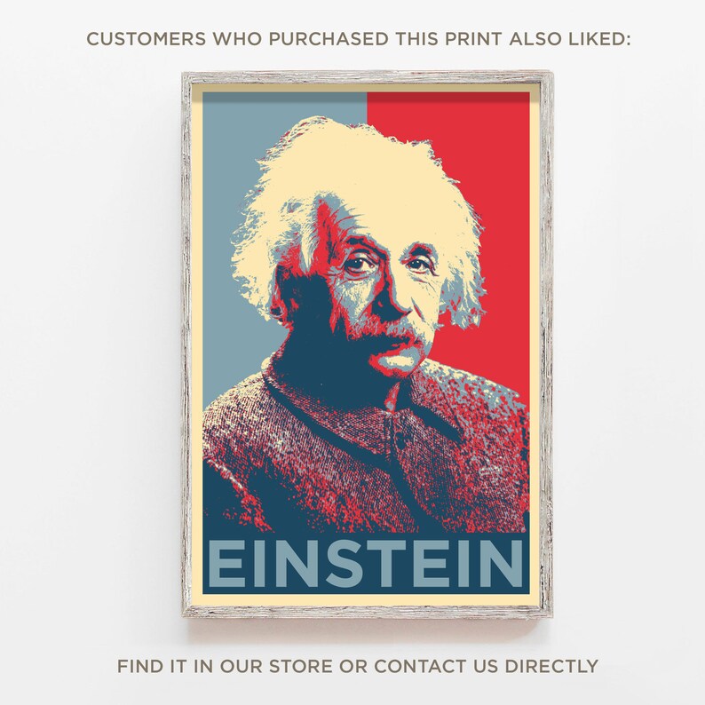 Nikola Tesla Original Art Print Photo Poster Gift Wall Decor | Etsy