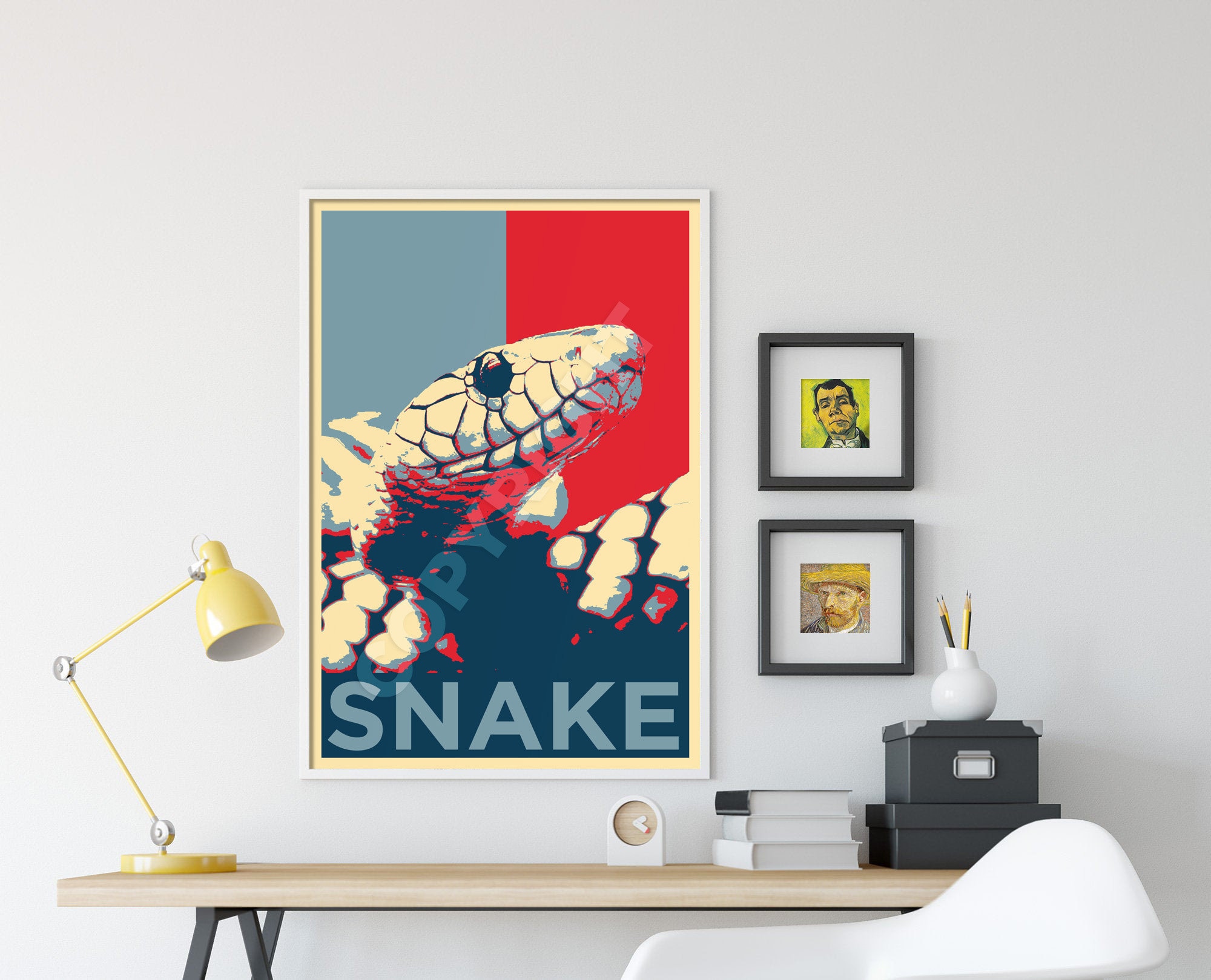 Snake Original Art Print - Photo Poster Gift Wall Home Decor - Hope ...