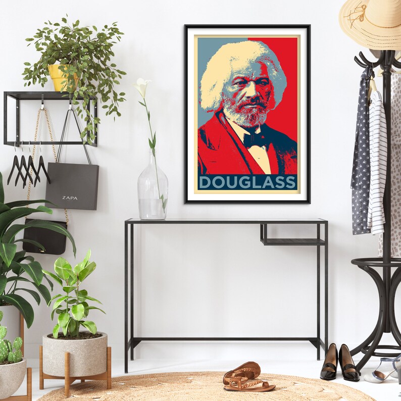 Frederick Douglass Original Art Print Photo Poster Gift Wall - Etsy