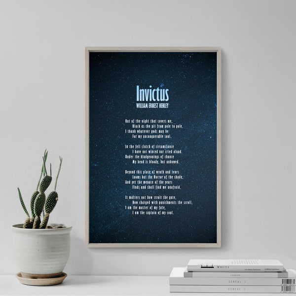 Invictus - Etsy