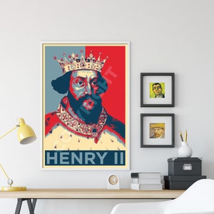Henry II Original Art Print - Photo Poster Gift Home Wall Decor ...