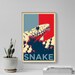 Snake Original Art Print Photo Poster Gift Wall Home Decor - Etsy