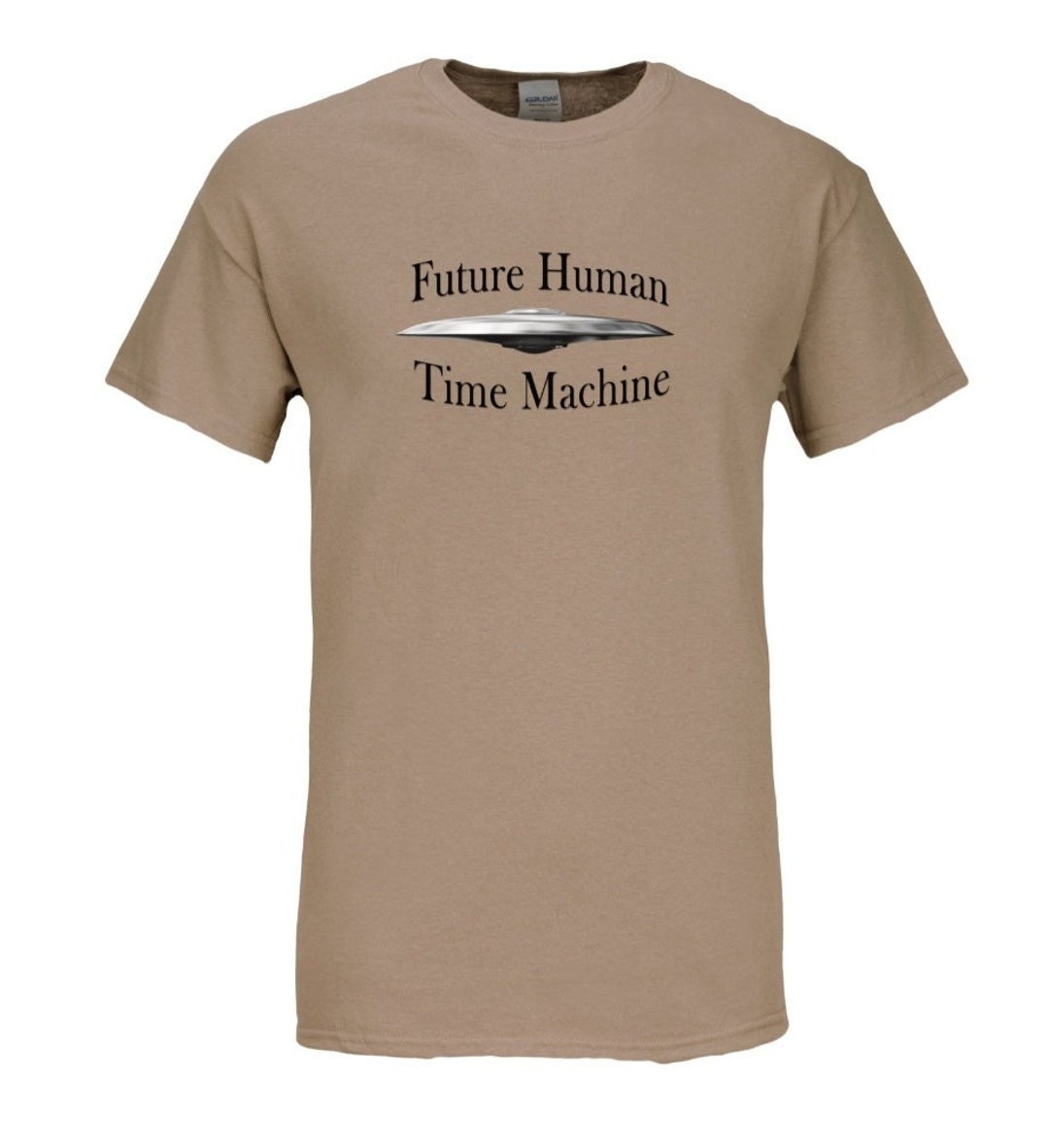 Future Human Time Machine T-shirt: UFO Graphic Tee - Etsy