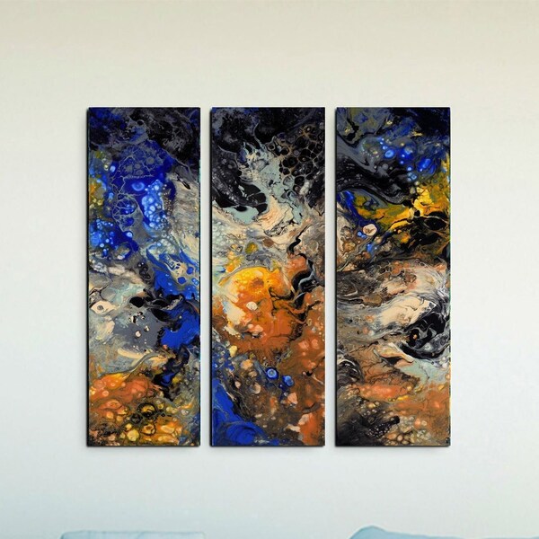 Triptych Painting - Etsy