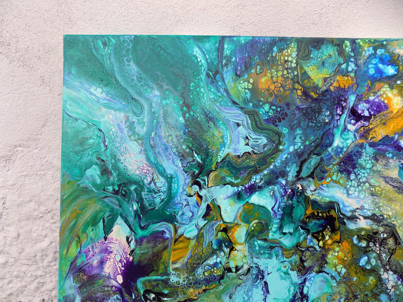 Large Modern Abstract Painting Art Wall Art Canvas Home Decor Original ...