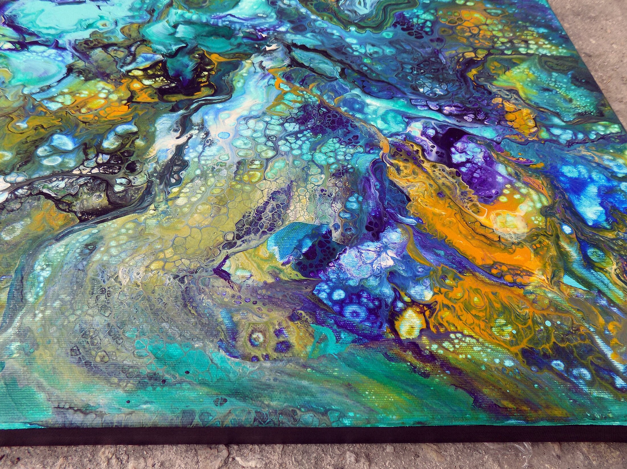 Large Modern Abstract Painting Art Wall Art Canvas Home Decor Original ...