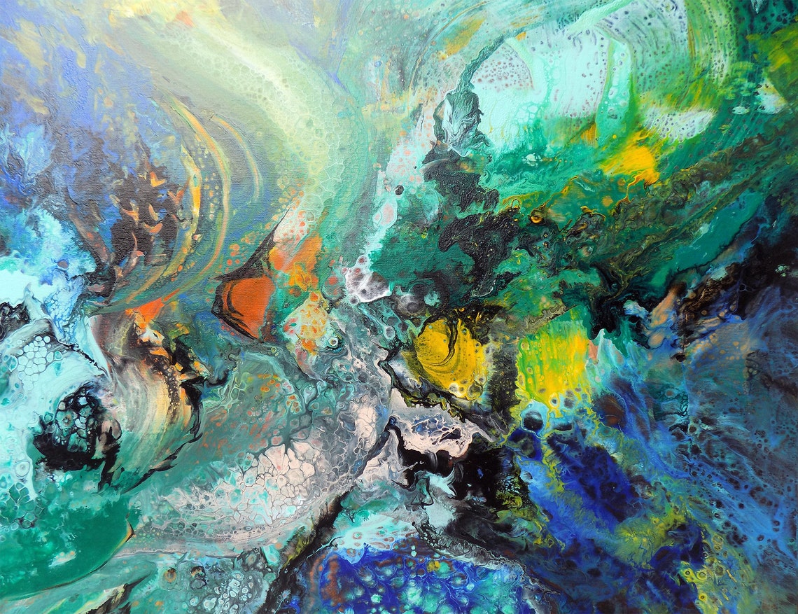 Extra Large Modern Abstract Painting Art Wall Art Canvas Home - Etsy